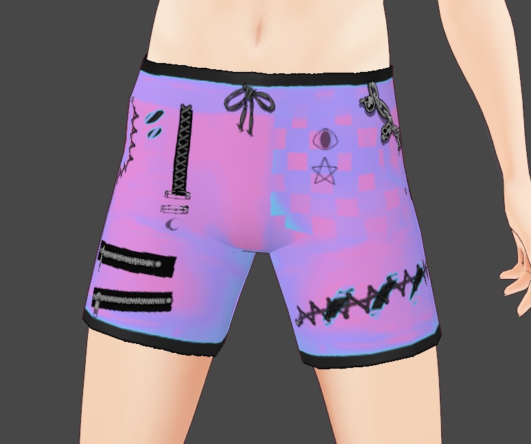 Alt Swimming Trunks for VRoid Stable - 15 Colors - battynator-store - BOOTH