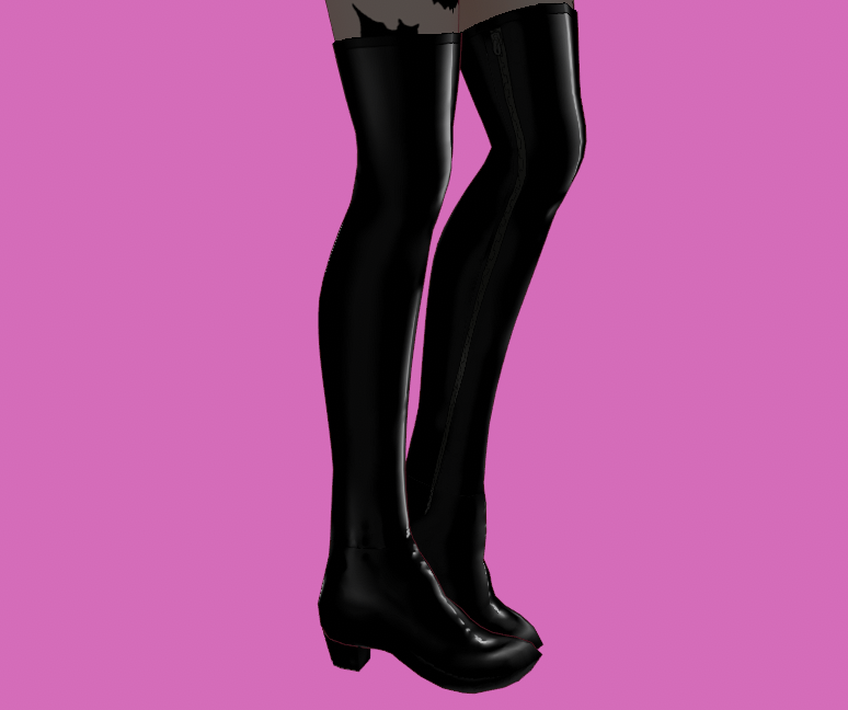 Mistress Boots for VRoid Stable - 30 colors - battynator-store - BOOTH