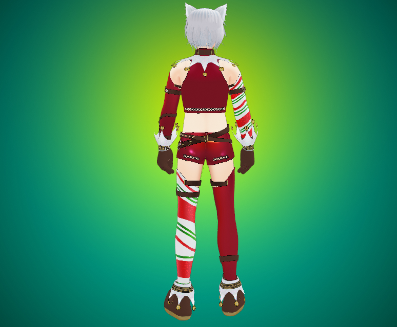 Candy Elf Outfit for VRoid Stable (Masc and Fem) - color variations ...