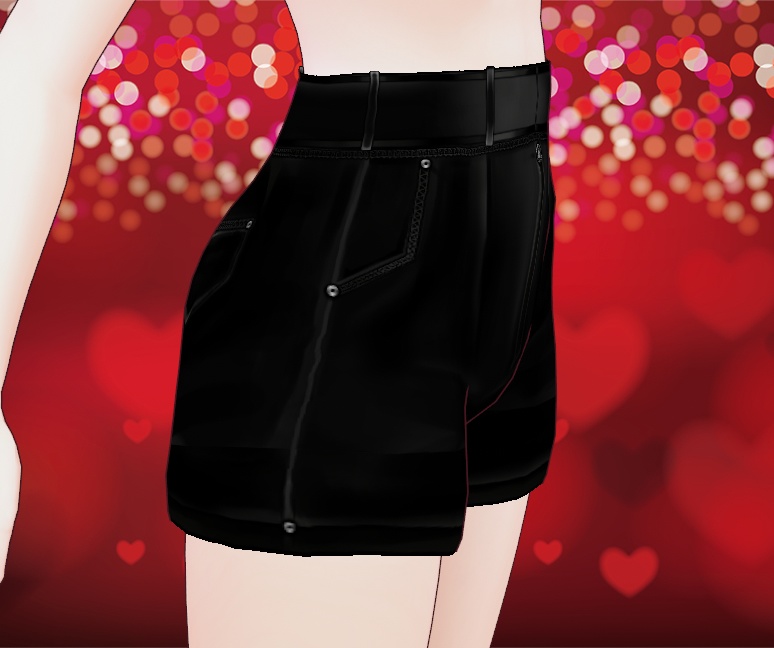 Leather Shorts for VRoid - 40 colors - battynator-store - BOOTH