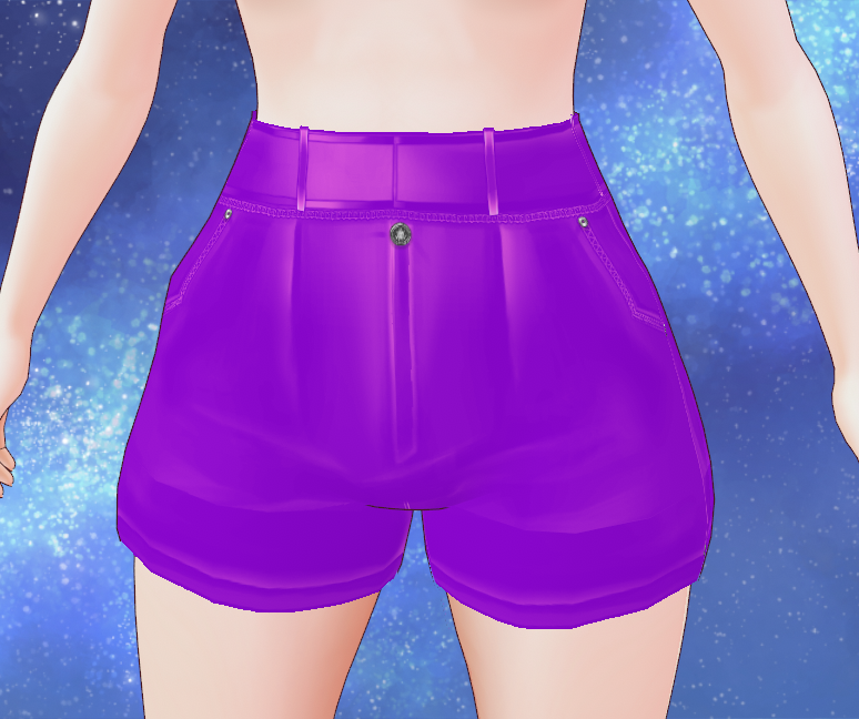 Leather Shorts for VRoid - 40 colors - battynator-store - BOOTH