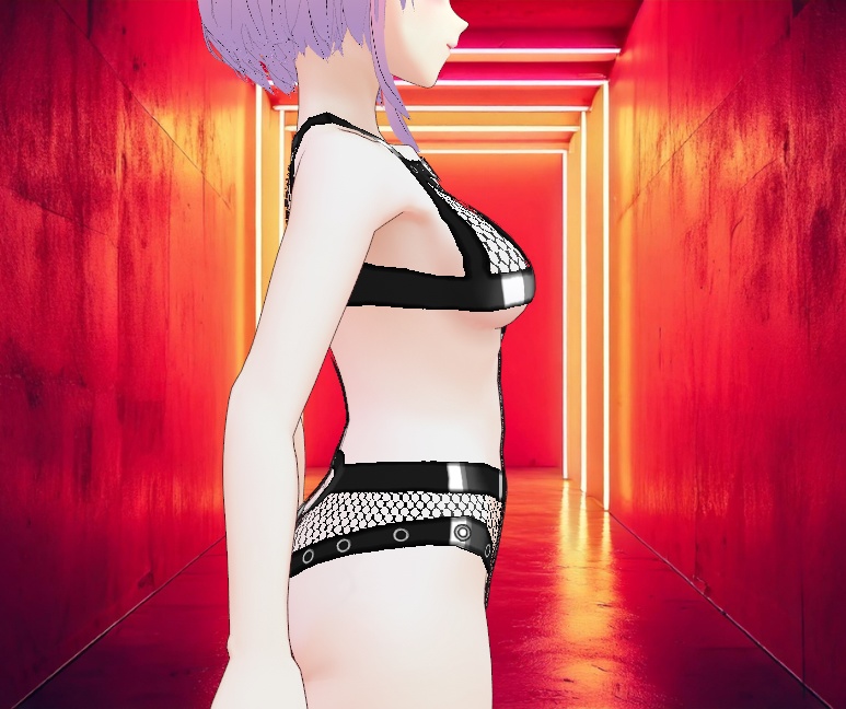 HollowHeart Bodysuit for VRoid - 30 colors - battynator-store - BOOTH