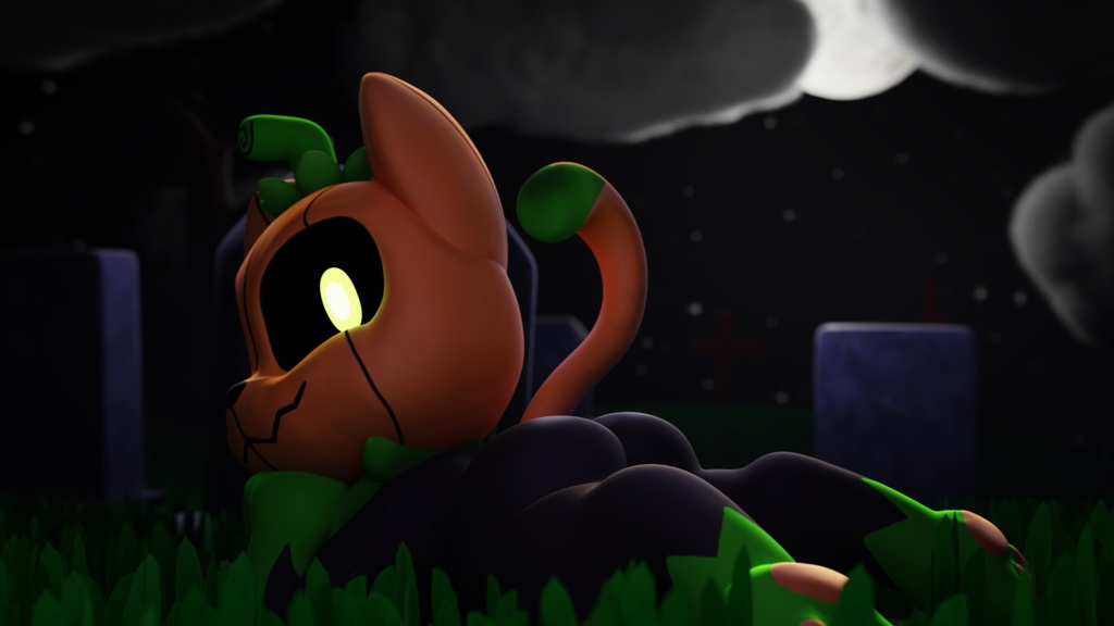 Pumkat [VRCアバタ3D] + Quest - BalPal - BOOTH