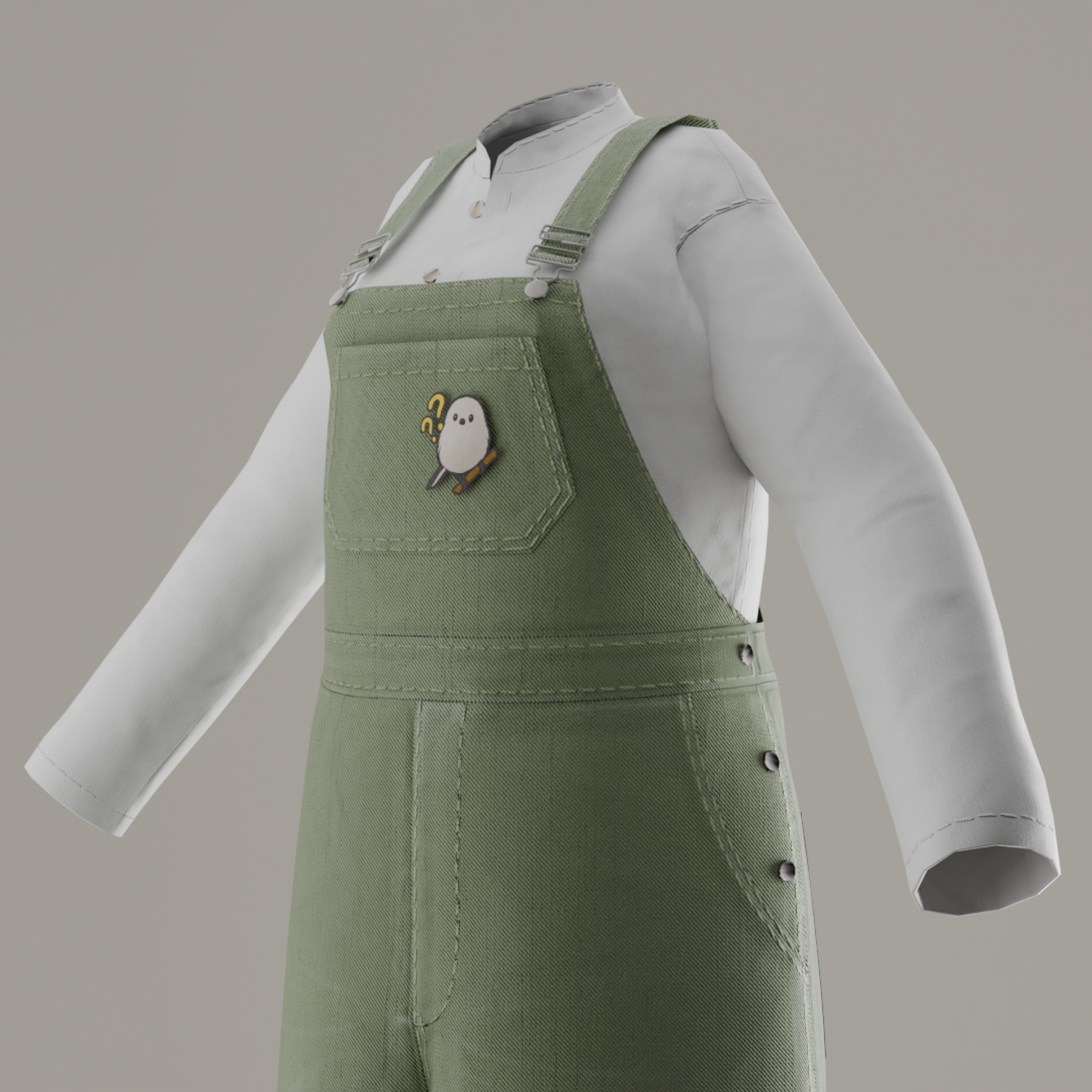 【Lapwing/しなの/紗羅対応】ミリタリーオーバーオール - 株式会社harmony - BOOTH