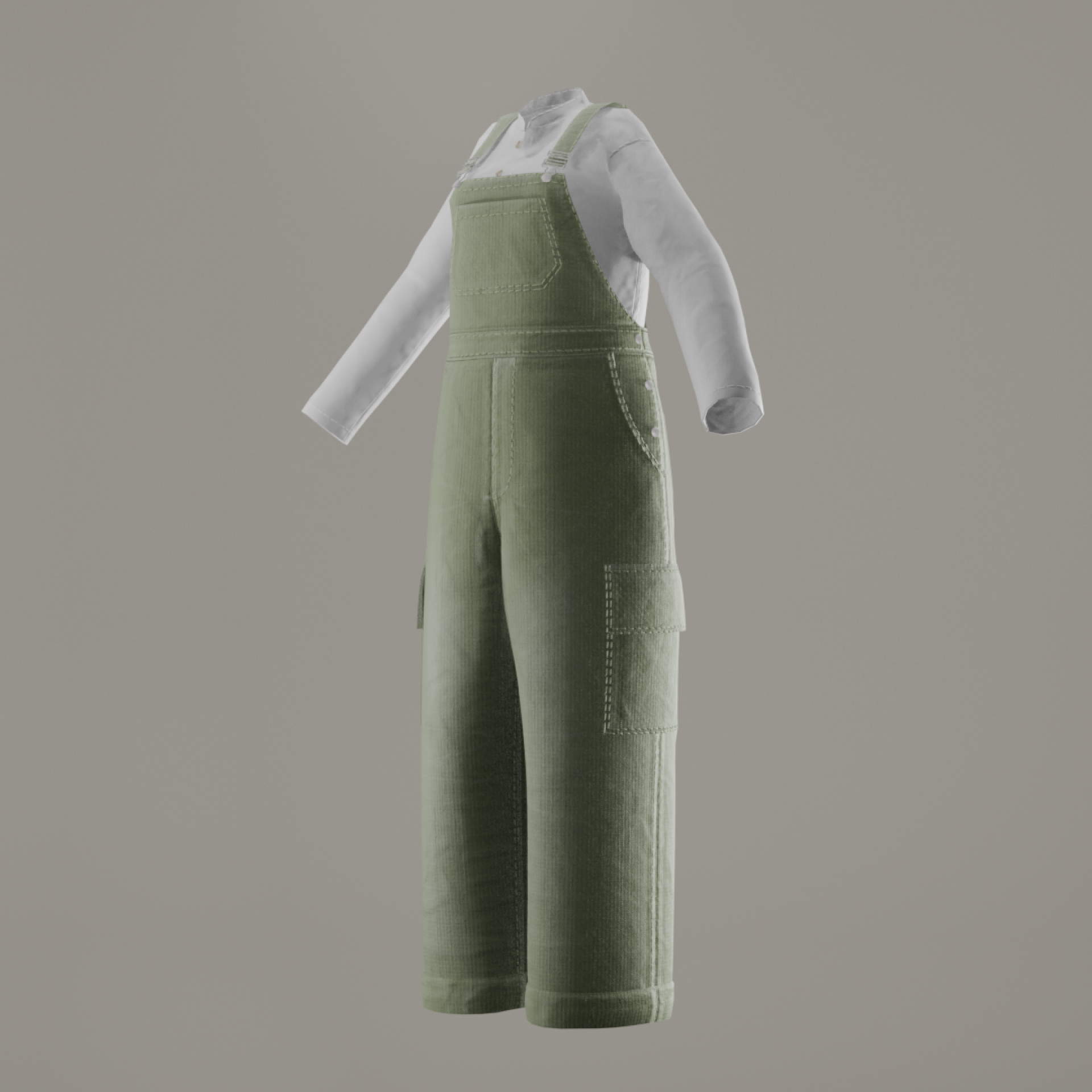 【Lapwing/しなの対応】ミリタリーオーバーオール - 株式会社harmony - BOOTH