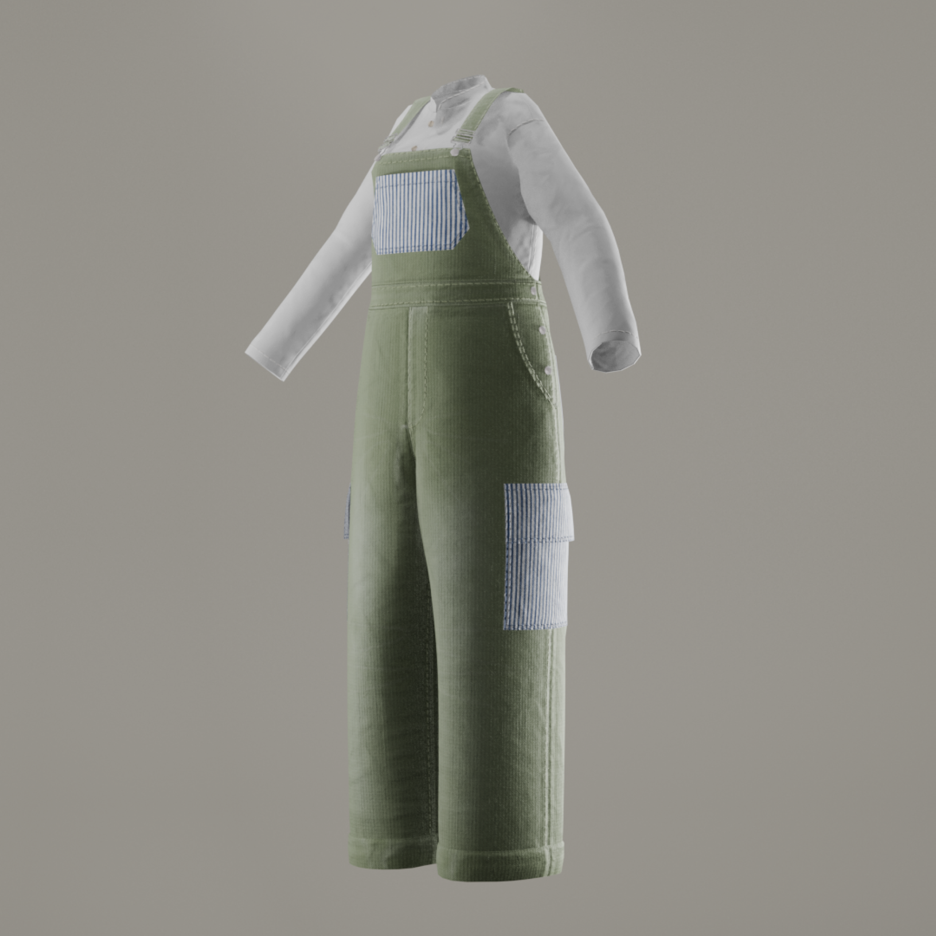 【Lapwing/しなの/紗羅対応】ミリタリーオーバーオール - 株式会社harmony - BOOTH