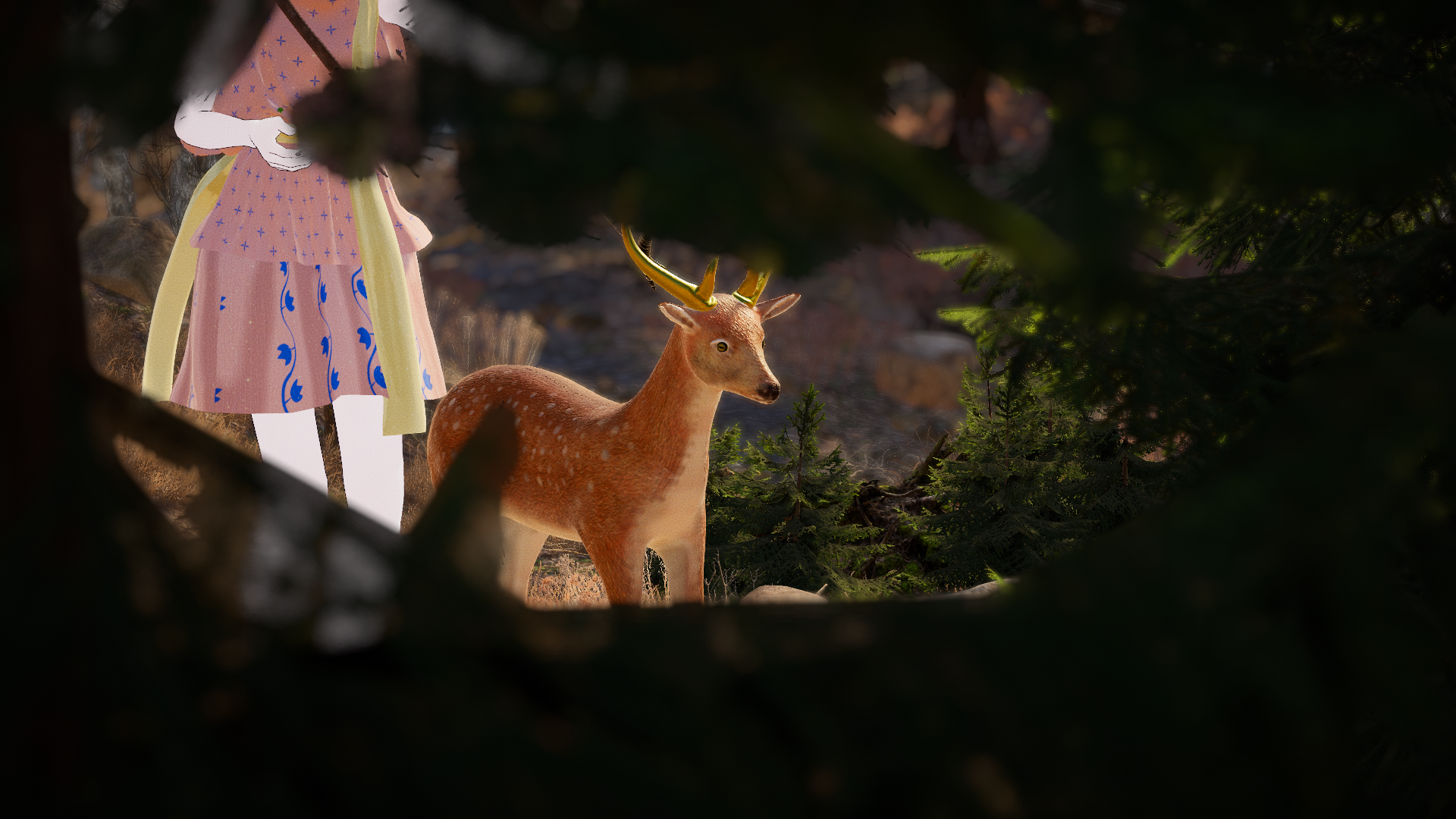 【3Dペットアバター】アクタイオン（アルテミスの鹿） - 株式会社harmony - BOOTH