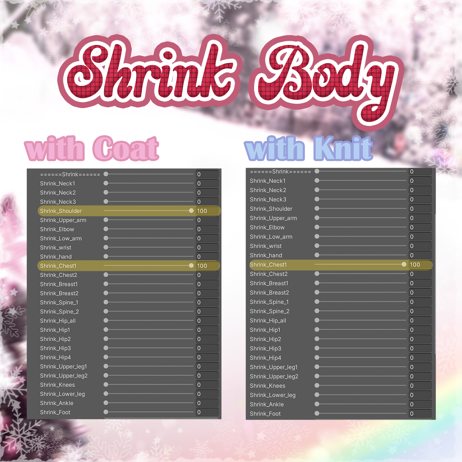 🎀 【8アバター対応】 WinterBlush 🤍 - Dollit - BOOTH