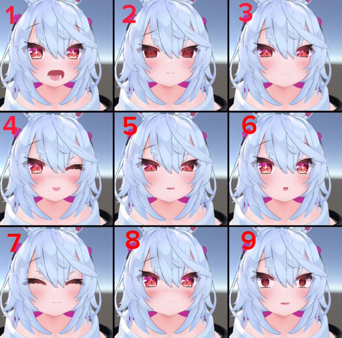 Free 表情アニメーション[tycho] - milulushop - BOOTH