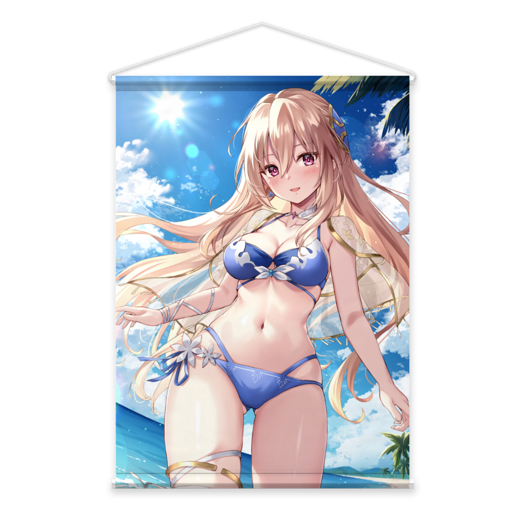 白河ユイナ(水着)【B2タペストリー】 - Ctrl+S - BOOTH