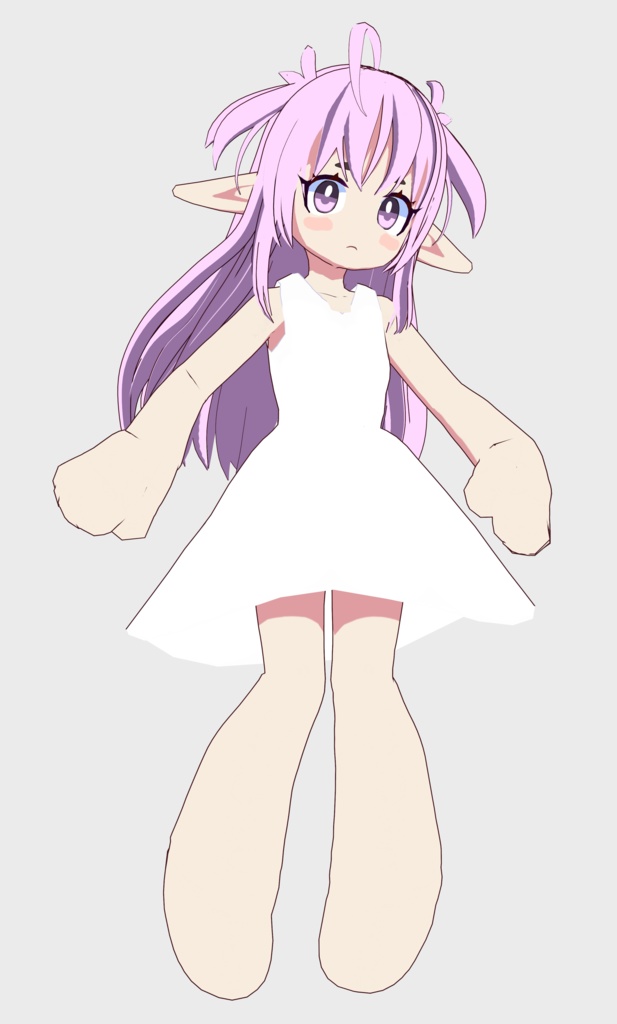 chibi base for vroid - buwakuda - BOOTH