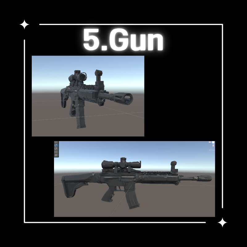 【無料配布中】6 Unique Weapons in One Set個性的な武器6種セット (VRChat想定) - juuniji - BOOTH