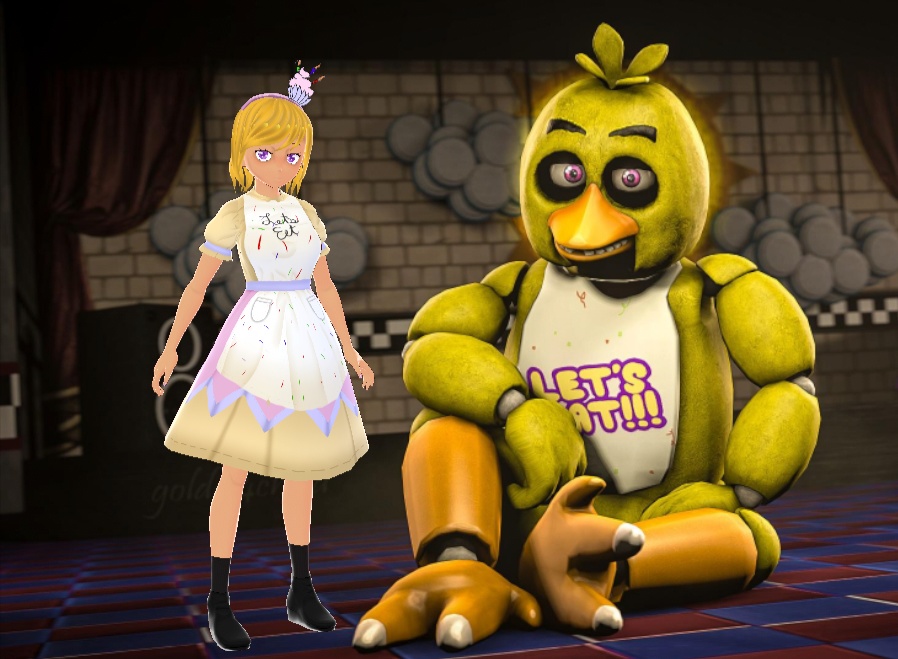 Chica The Chicken (Human) - LittleSkyRose - BOOTH