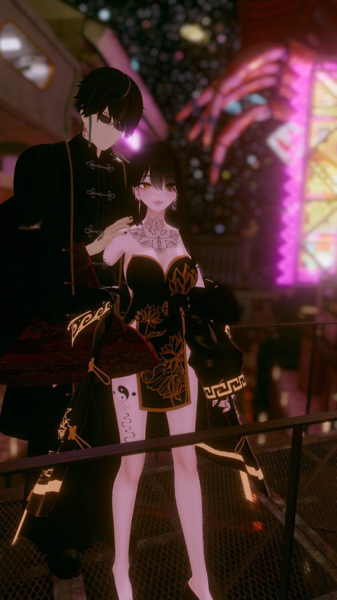 【VRChat】壱蓮托生/Tattoo - Devil/s Engage - BOOTH
