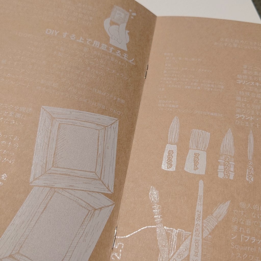 個人的に透明水彩のまわりをなんか綴る本1冊目 - サークル：256 - BOOTH