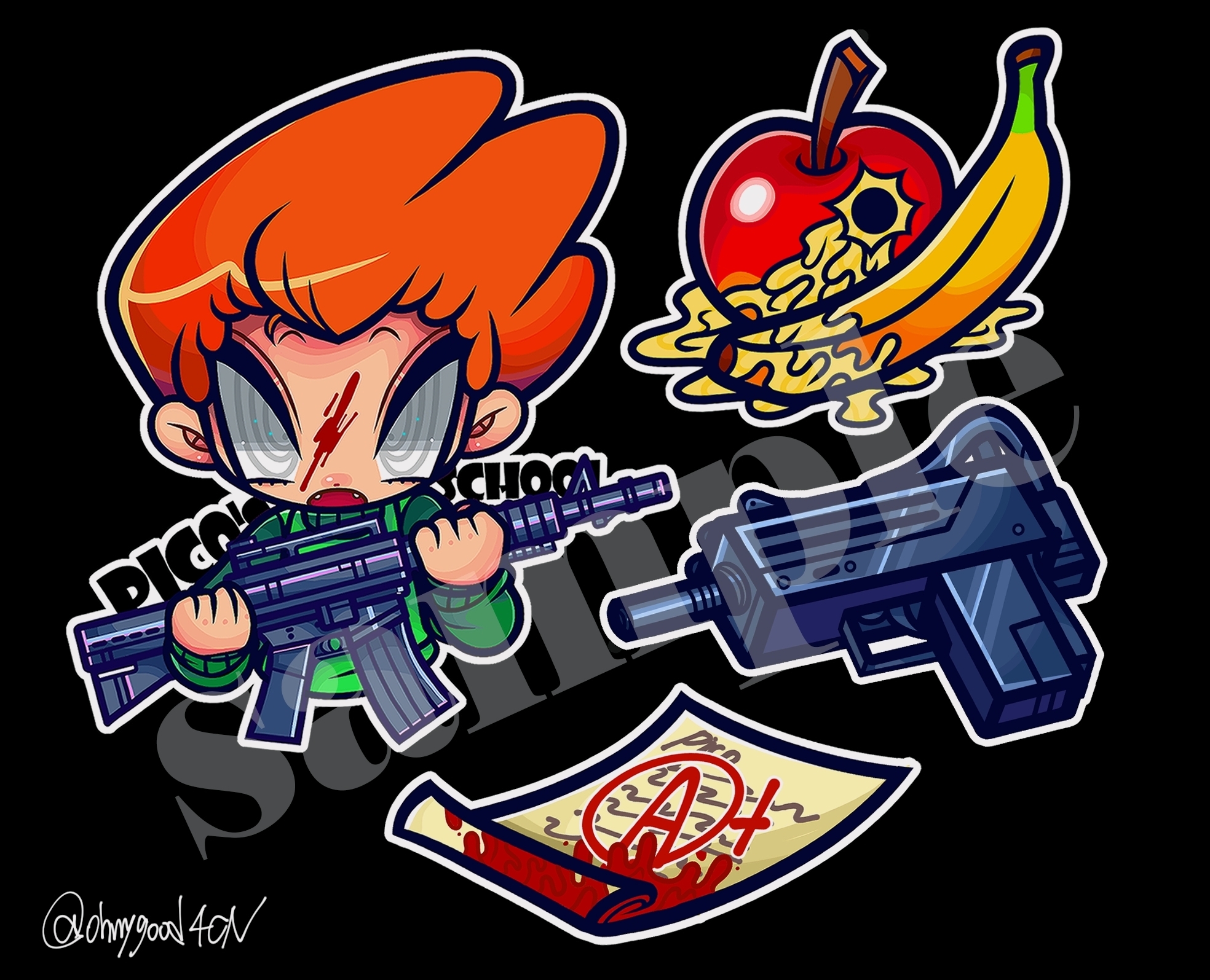 Pico fan-made sticker - goodjupiter4 - BOOTH