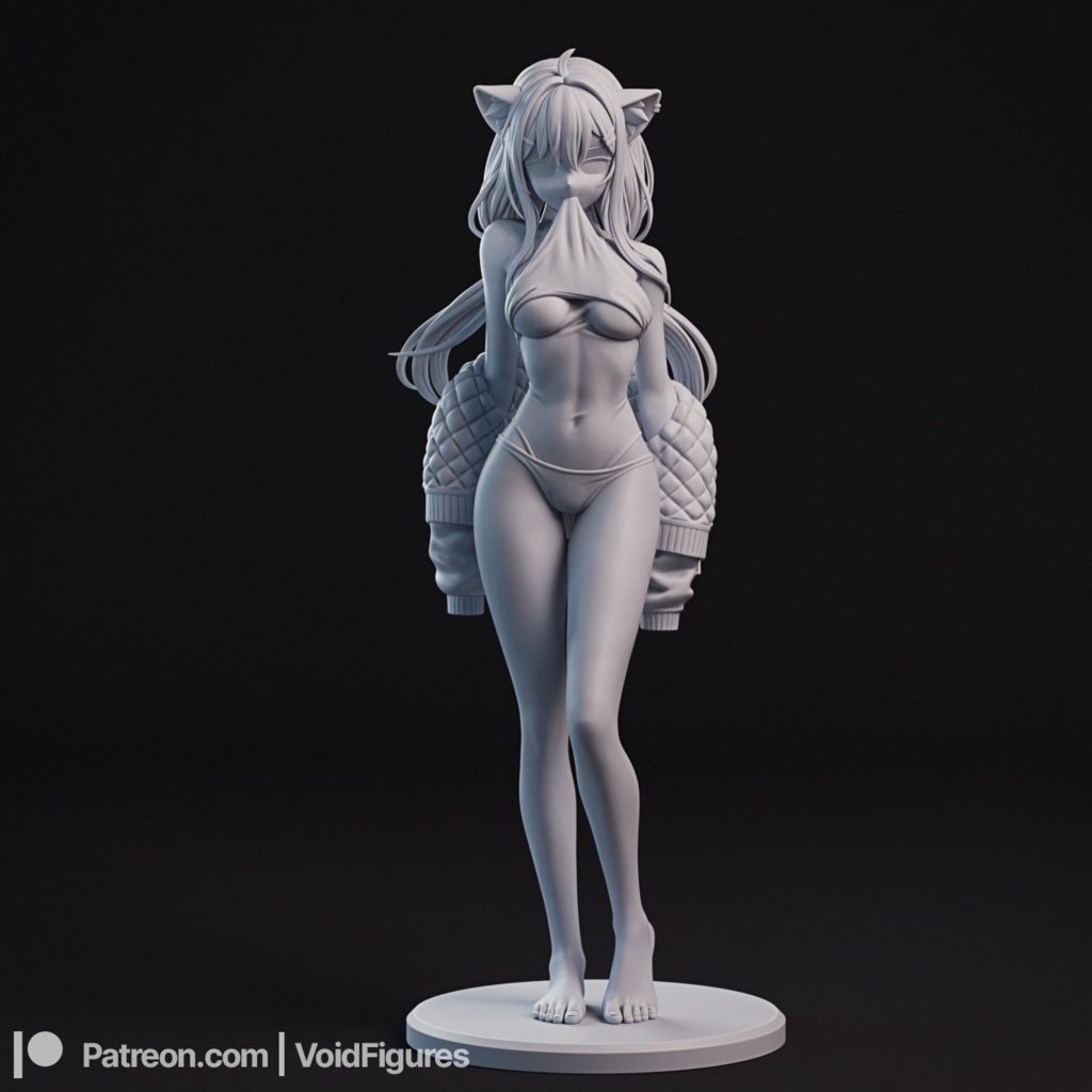 Squchan Vtuber Figure - voidfigures - BOOTH