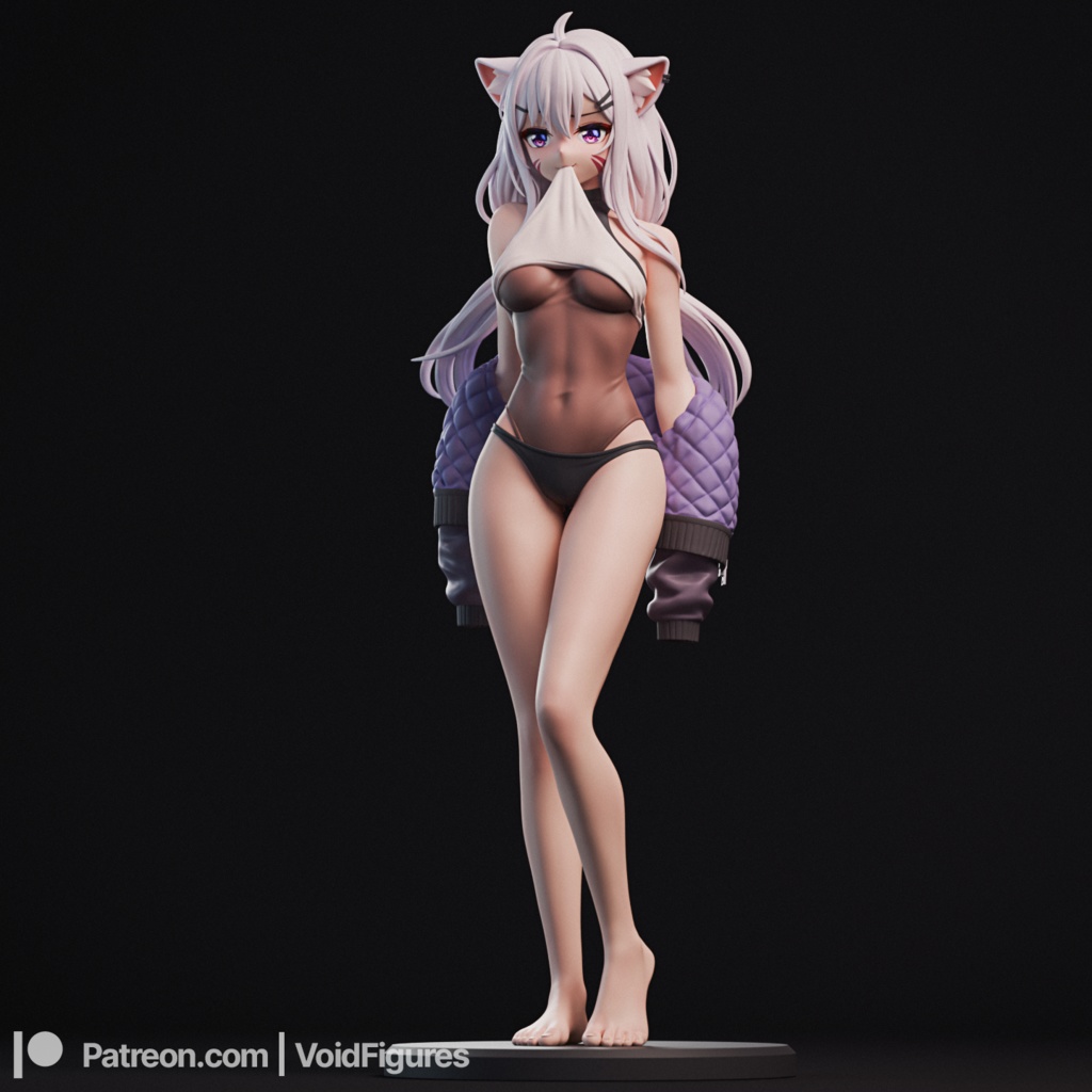 Squchan Vtuber Figure - voidfigures - BOOTH