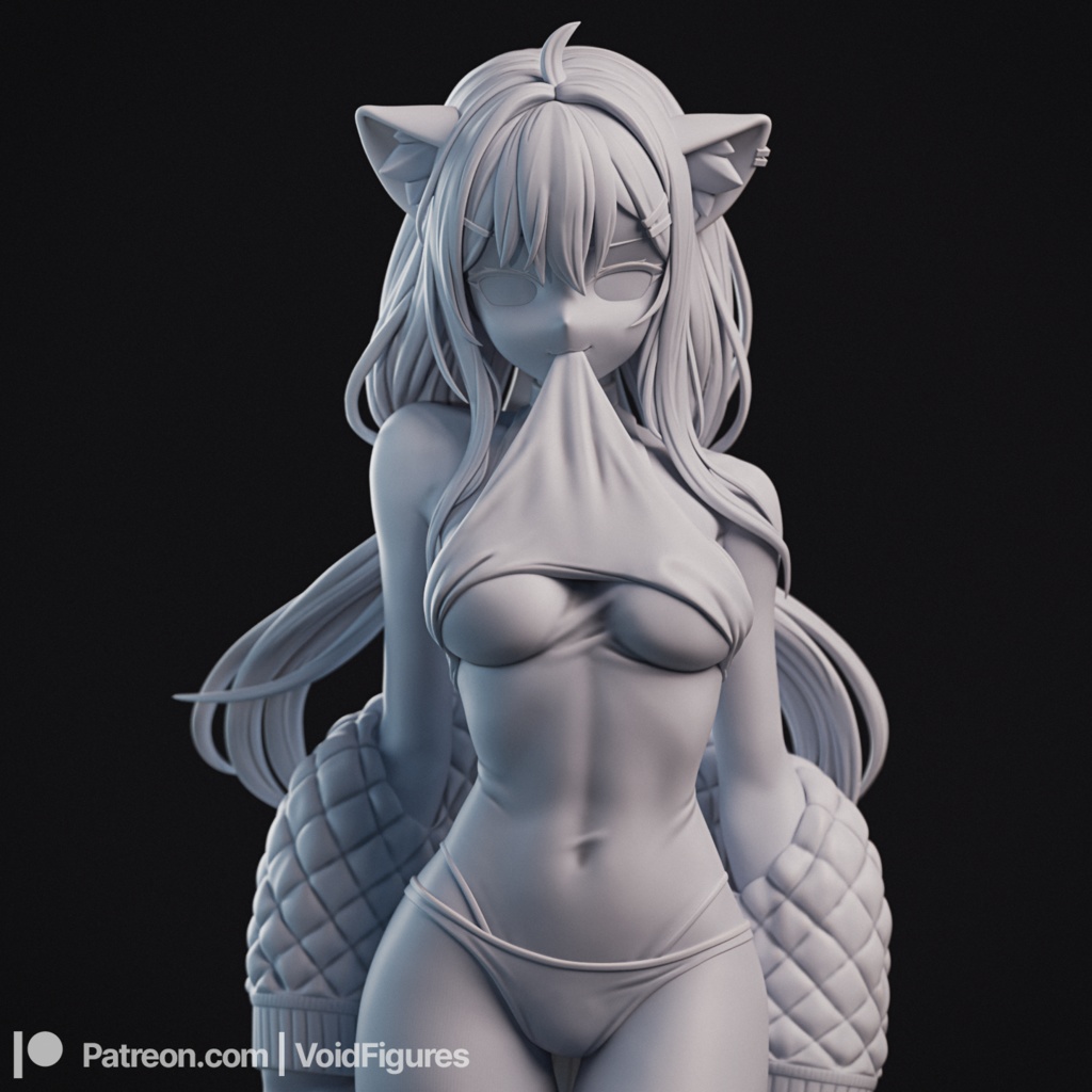 Squchan Vtuber Figure - voidfigures - BOOTH