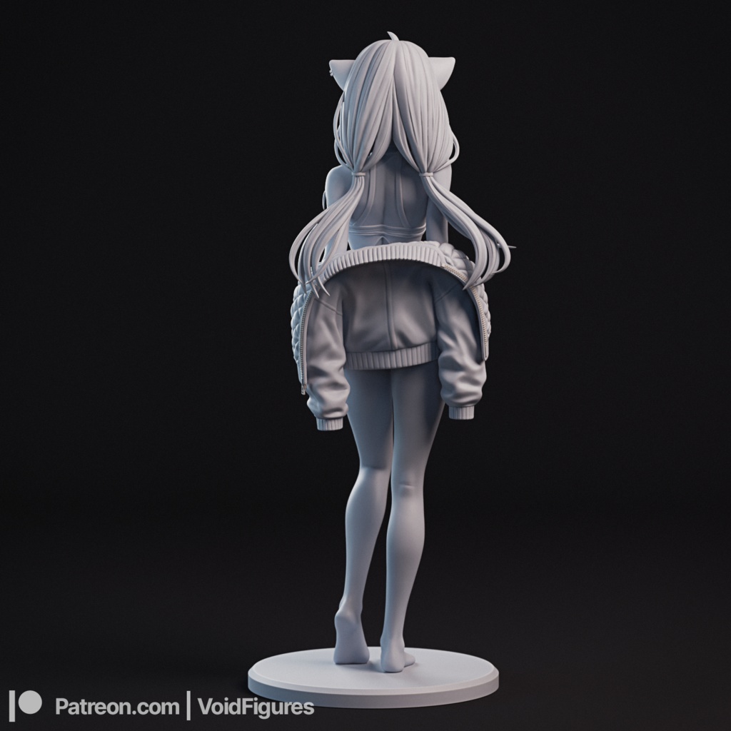 Squchan Vtuber Figure - voidfigures - BOOTH