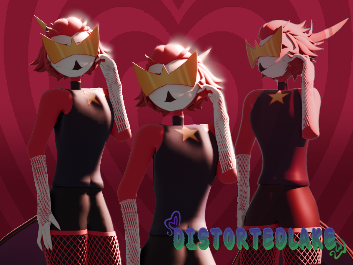 Vassago (Helluva boss) | Gogoloco + PC + QUEST | UnIty Package + Blend file - DistortedLake - BOOTH