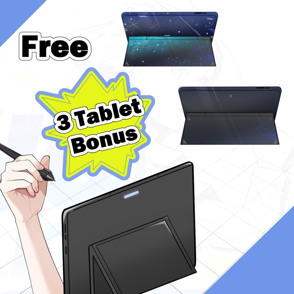 【Live2D】Vtuber Asset - Drawing pentab For Drawing Stream - asano-vtuber ...