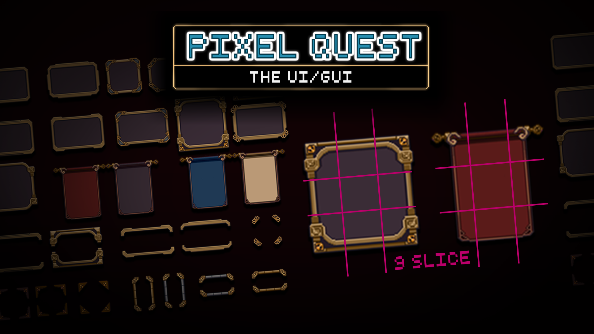 2Dピクセルクエスト Vol.3 - UI/GUI - 2D Pixel Quest Vol.3 - The UI/GUI - barely ...