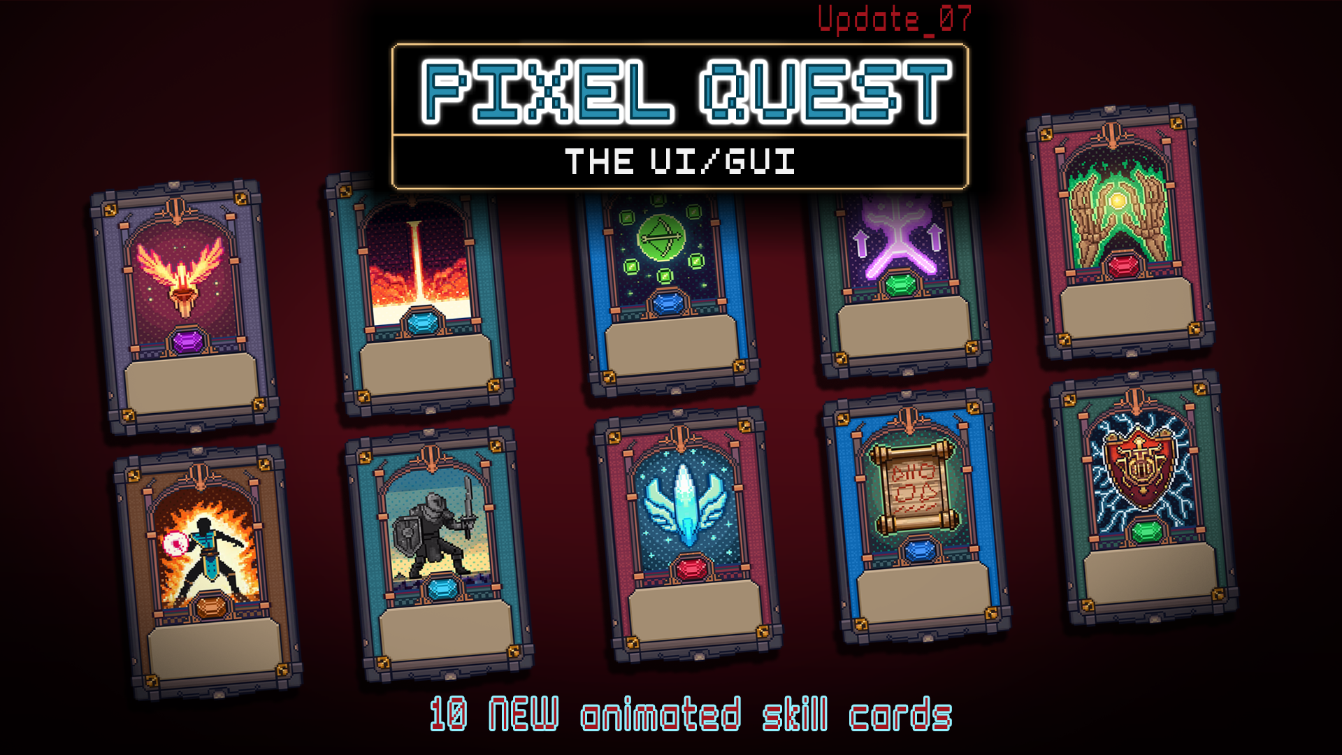 2Dピクセルクエスト Vol.3 - UI/GUI - 2D Pixel Quest Vol.3 - The UI/GUI - barely ...