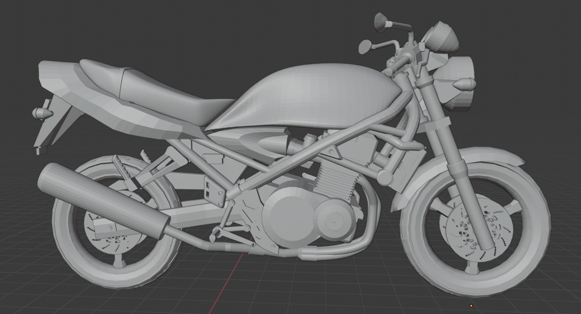 バイク模型 3Ⅾプリンター用STLデータ - ラッキーラボラトリー - BOOTH