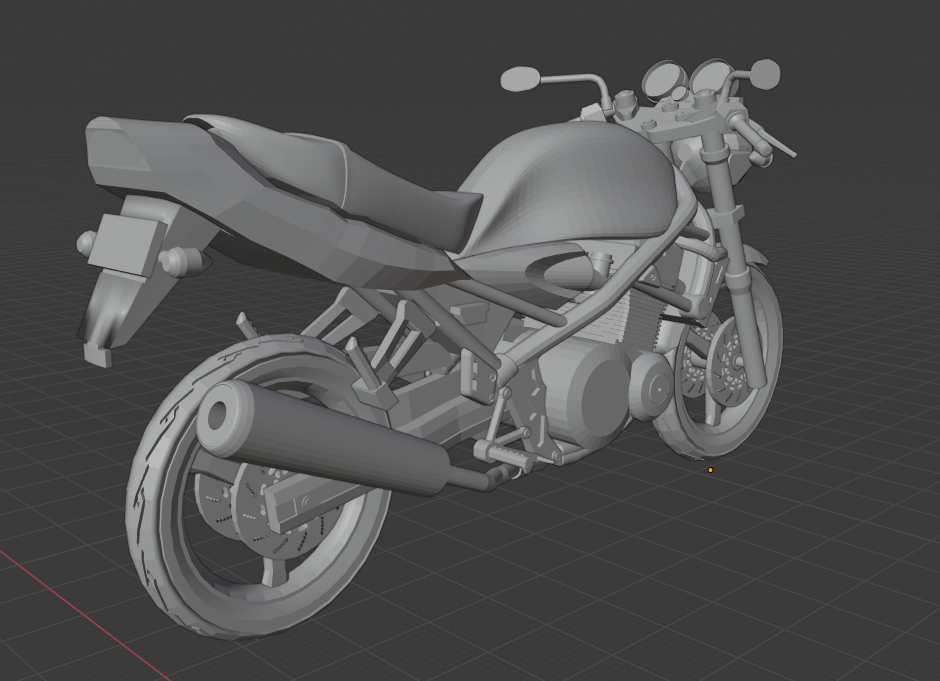 バイク模型 3Ⅾプリンター用STLデータ - ラッキーラボラトリー - BOOTH