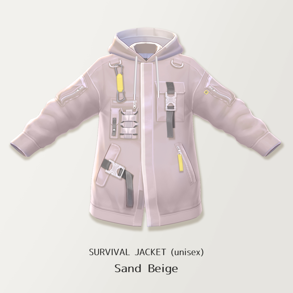 【VRoid】SURVIVAL JACKET (unisex) 【VRoid β & stable ver.】 - YUHEI - BOOTH