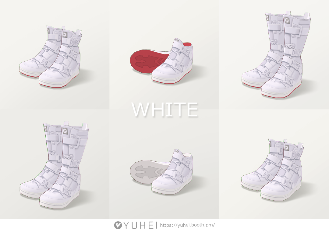 【VRoid】TACTICAL BOOTS【VRoid β & stable ver.】 - YUHEI - BOOTH