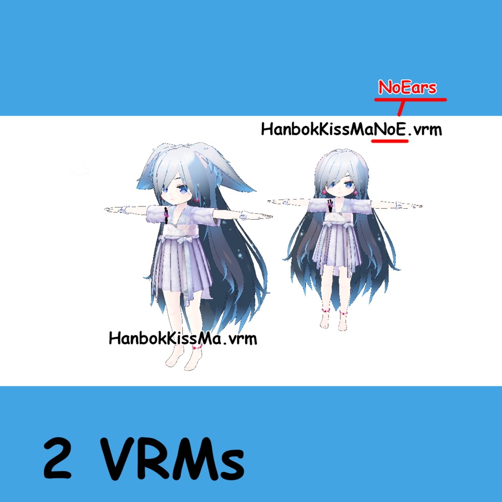 [VRM]HanbokKissMa - a keiichiisozaki BOOTH store - BOOTH