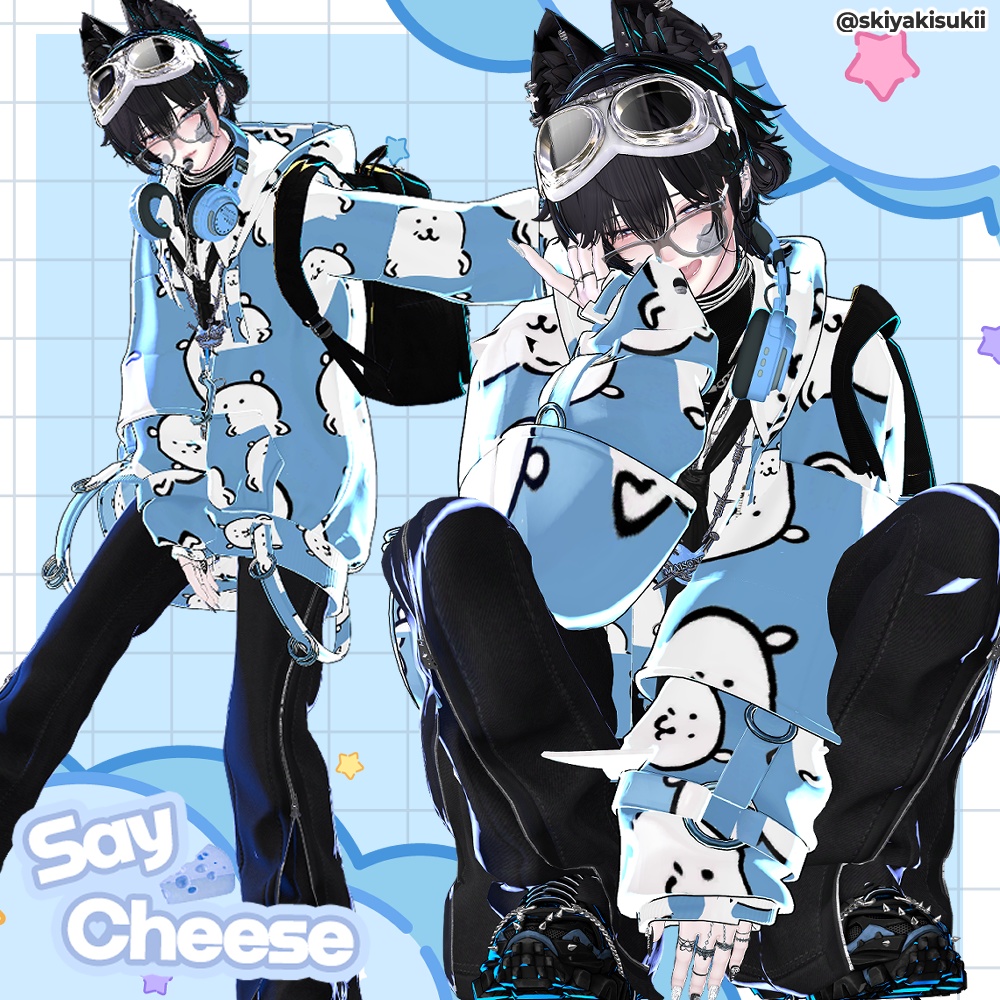 [無料配布] CHEESE POSE 1 - SayCheese - BOOTH