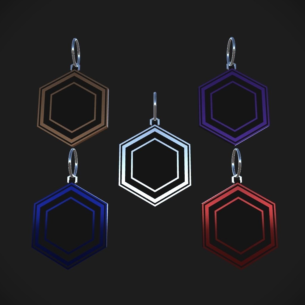 Silver Hexagon (improveVer) - SIM.Assets - BOOTH