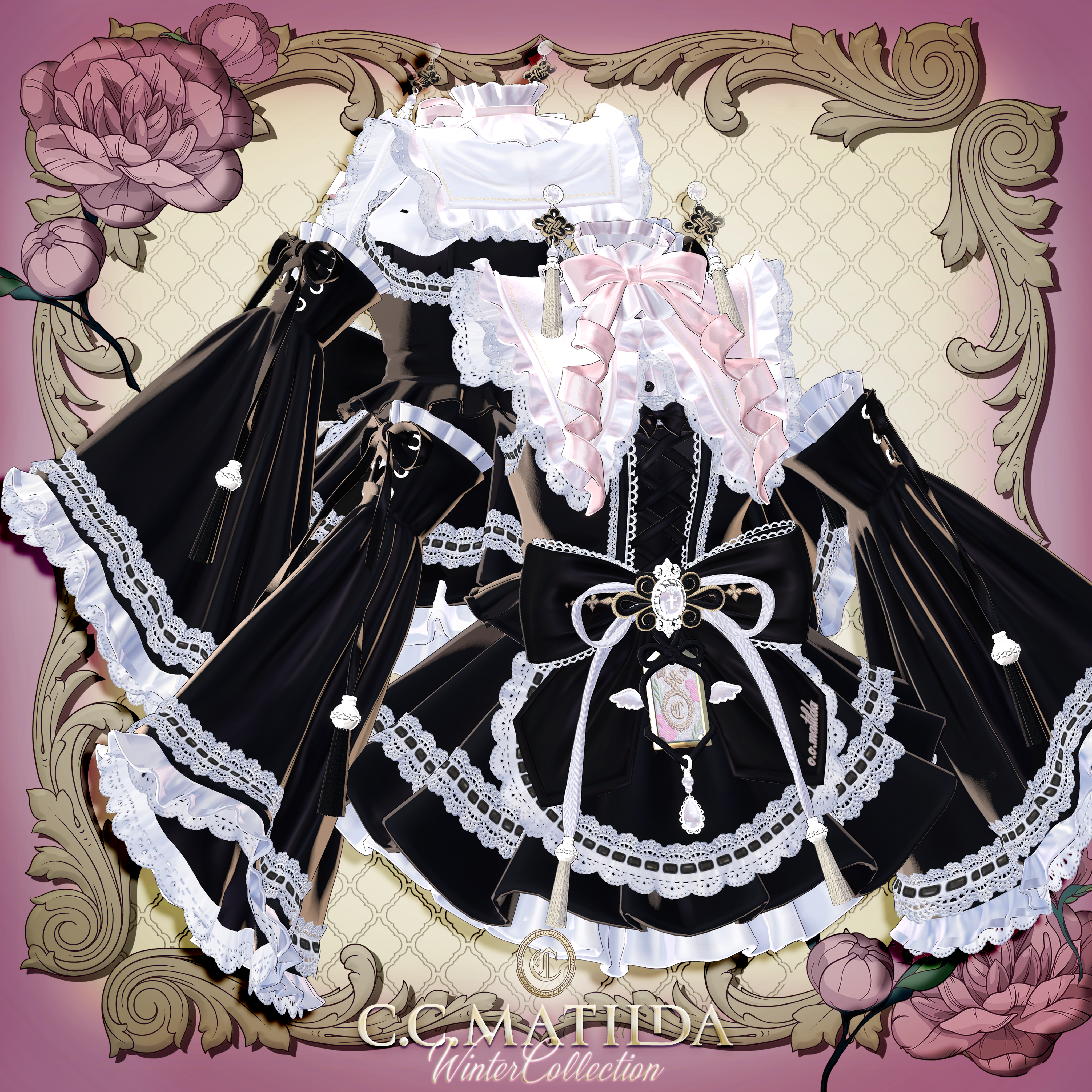 2/1発売開始予定🪷姫椿🪷～おとめのお茶会～【ギミック付き】 - C.C.MATILDA - BOOTH