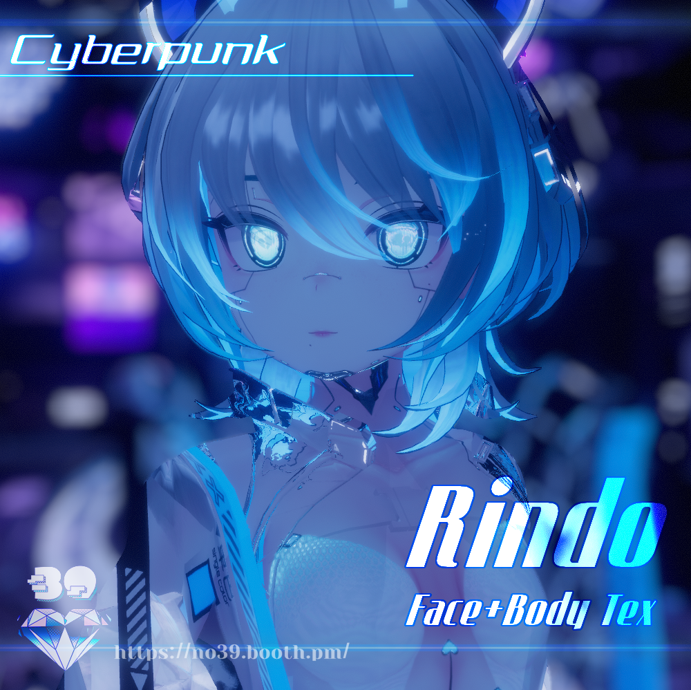 【Rindo専用】Cyberpunk-Eyes+Makeup+Body Tex[HD-PSD]♥ - No.39 - BOOTH