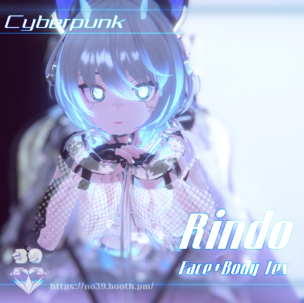 【Rindo専用】Cyberpunk-Eyes+Makeup+Body Tex[HD-PSD]♥ - No.39 - BOOTH