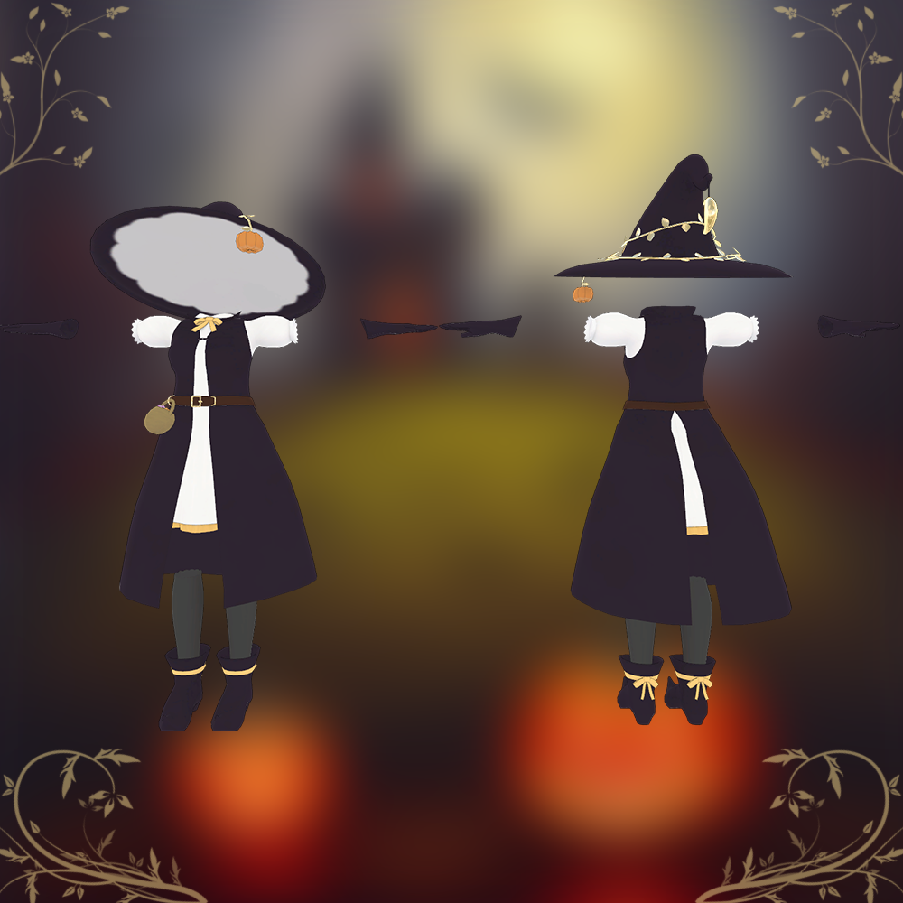 【VRChat向け衣装】Harvest Witch【Soleil / Fluria】 - Atelier Rsche - BOOTH