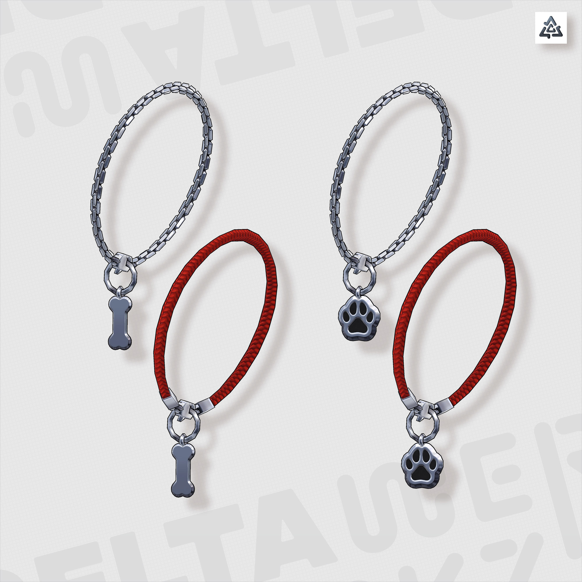 Bone & Paw Accessories - DELTAWERKZ - BOOTH