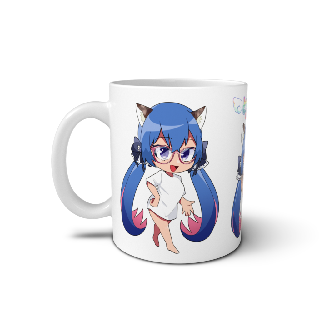 マグカップ-3周年 - 甘神恋虎（あまがみ ここ）Vtuber - BOOTH