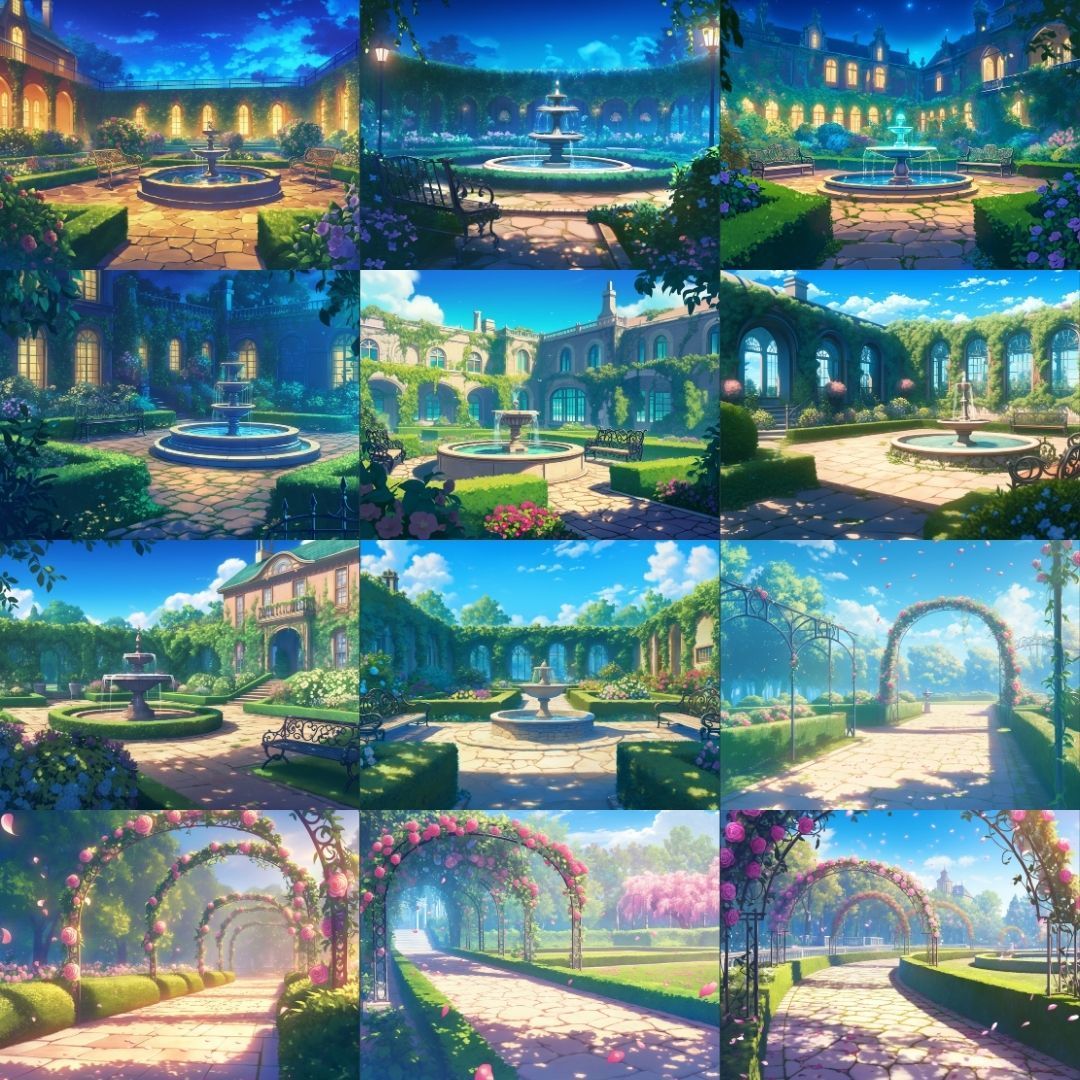 【TRPG背景素材】洋館250枚｜庭･寝室･外観･ダイニングルーム･浴室･会議室etc - 🪼くらげさんの背景素材 - BOOTH