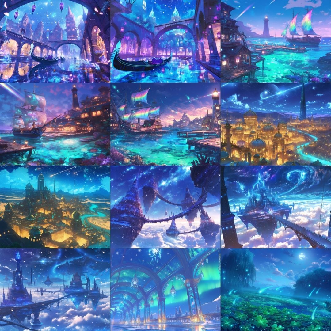 【TRPG背景素材】夜/夜景155枚｜ファンタジー・ホラー・日常・施設・風景etc - 🪼くらげさんの背景素材 - BOOTH