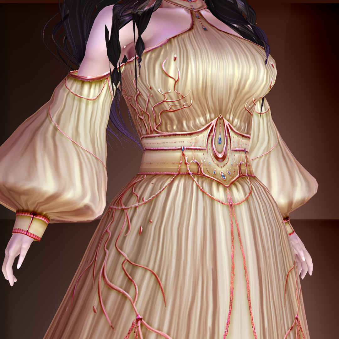 Noble mage dress,7 color schemes +customizable PSD file - The_Gambling ...