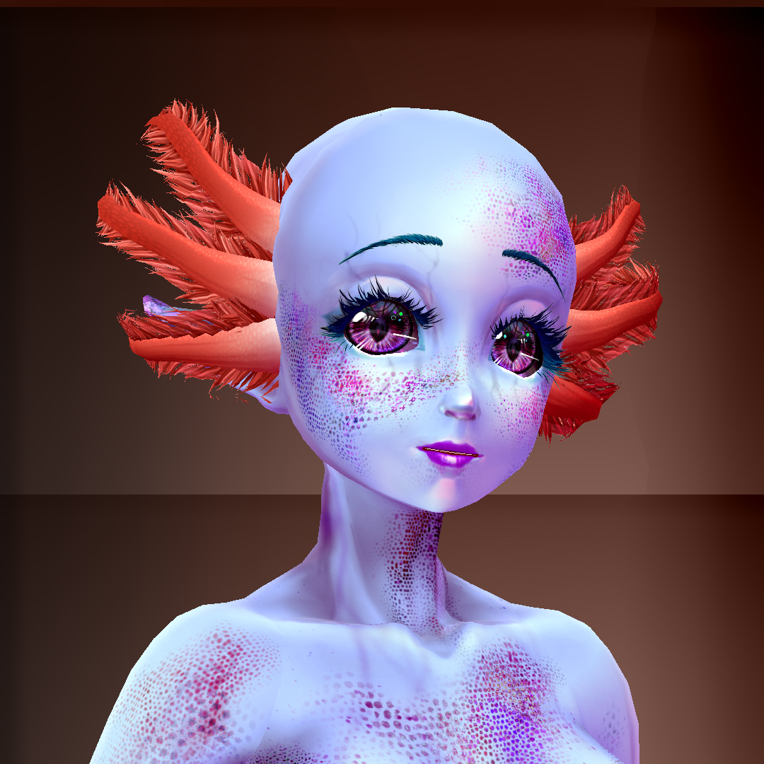 FREE vroid Glowing sea themed accessory pack! - The_Gambling_Jester - BOOTH