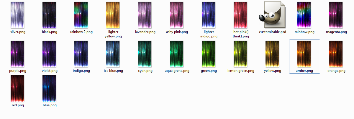 FREE VRoid Galaxy hair texture set 23 colors+customizable - The ...