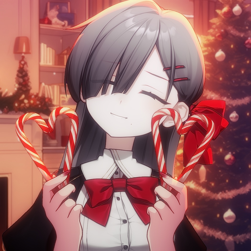 Candy Cane Hand 2 - NoSignalEn - BOOTH