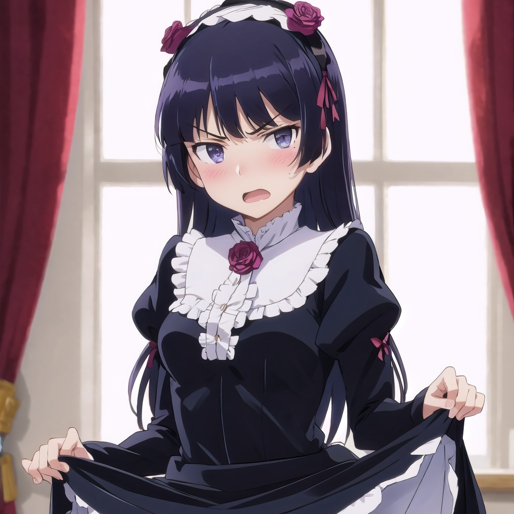 黒猫に（2024/3/12） - janome/AI - BOOTH