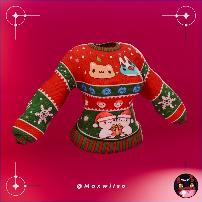 Christmas Sweater *FREE* - Maxwilso - BOOTH