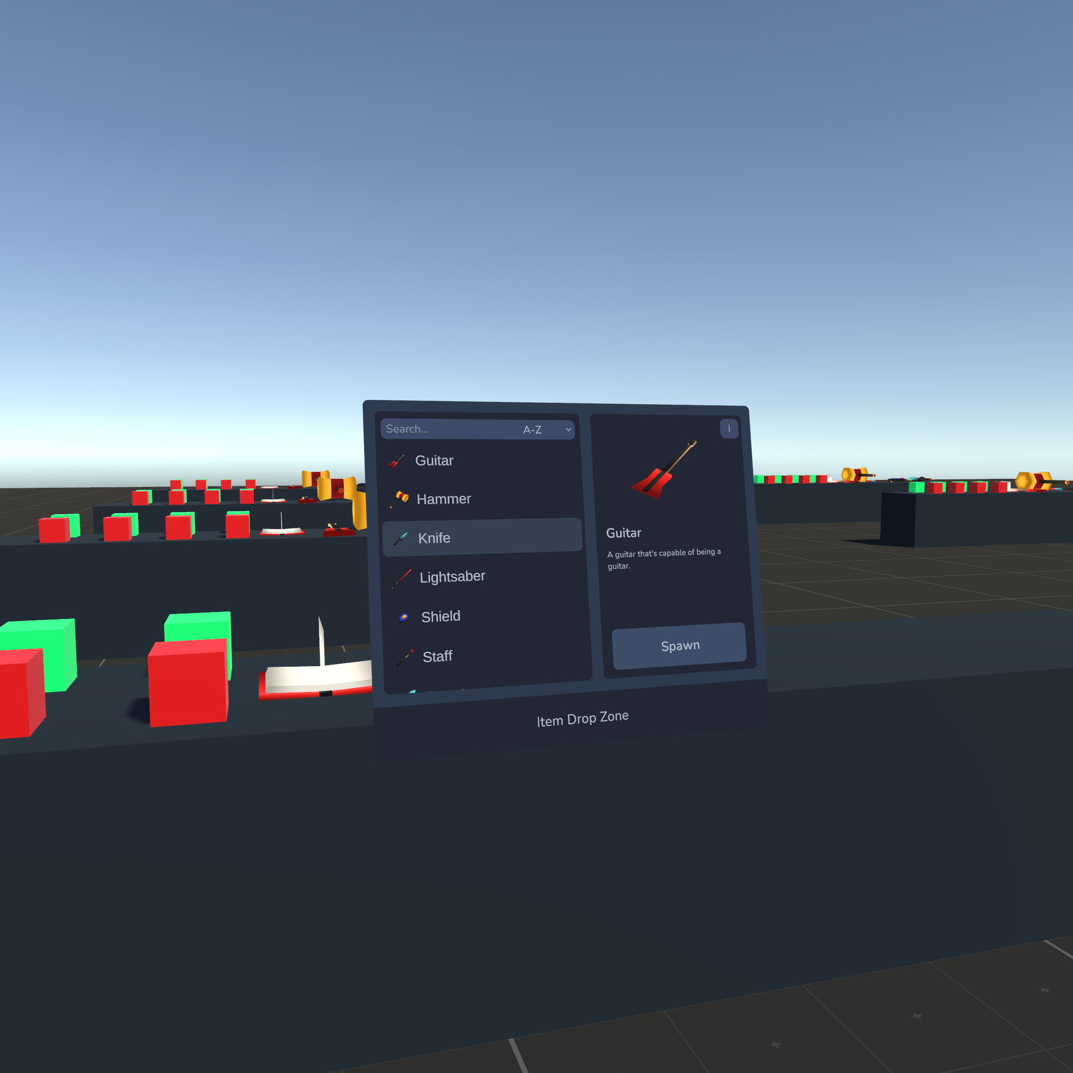 Pickup Inventory | VRChat World Prefab - Vowgan VR - BOOTH